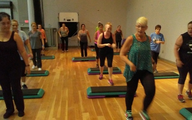 Zumba Step class at George Mullen Activity Center-North Port with Tina ...