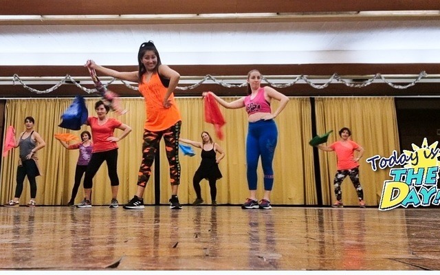 Zumba class at Av. Wendt 55 with Veronica Hinojosa Romero